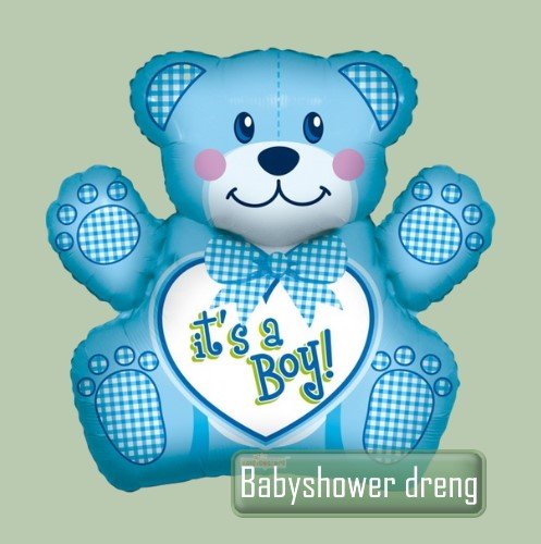 Babyshower Dreng | køb billig pynt til baby shower dreng