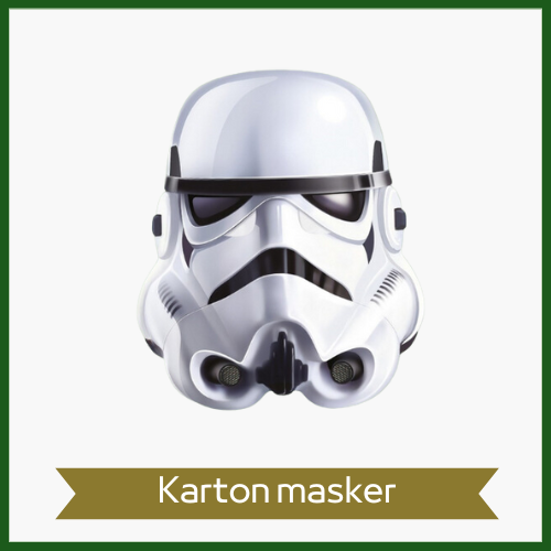 Pap masker | Køb sjove papmasker af kendte her