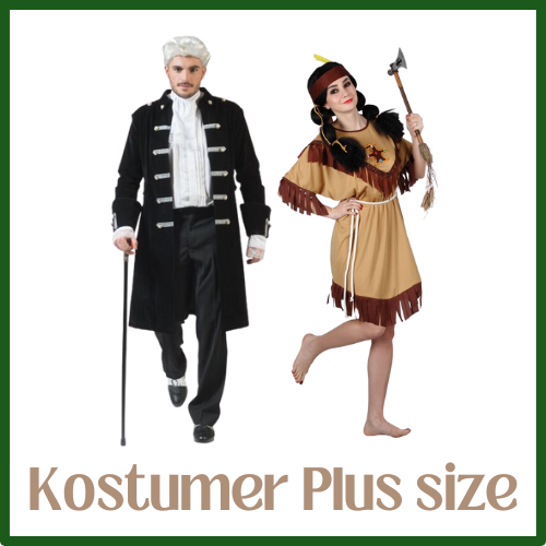 Plus Size Kostumer | Køb kostumer i store størrelser XL, XXL