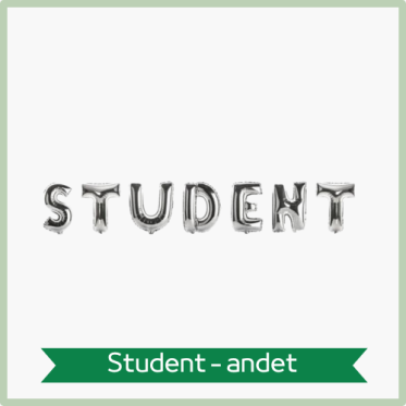 Studenterpynt | Køb studenterpynt til studenterfest her!!