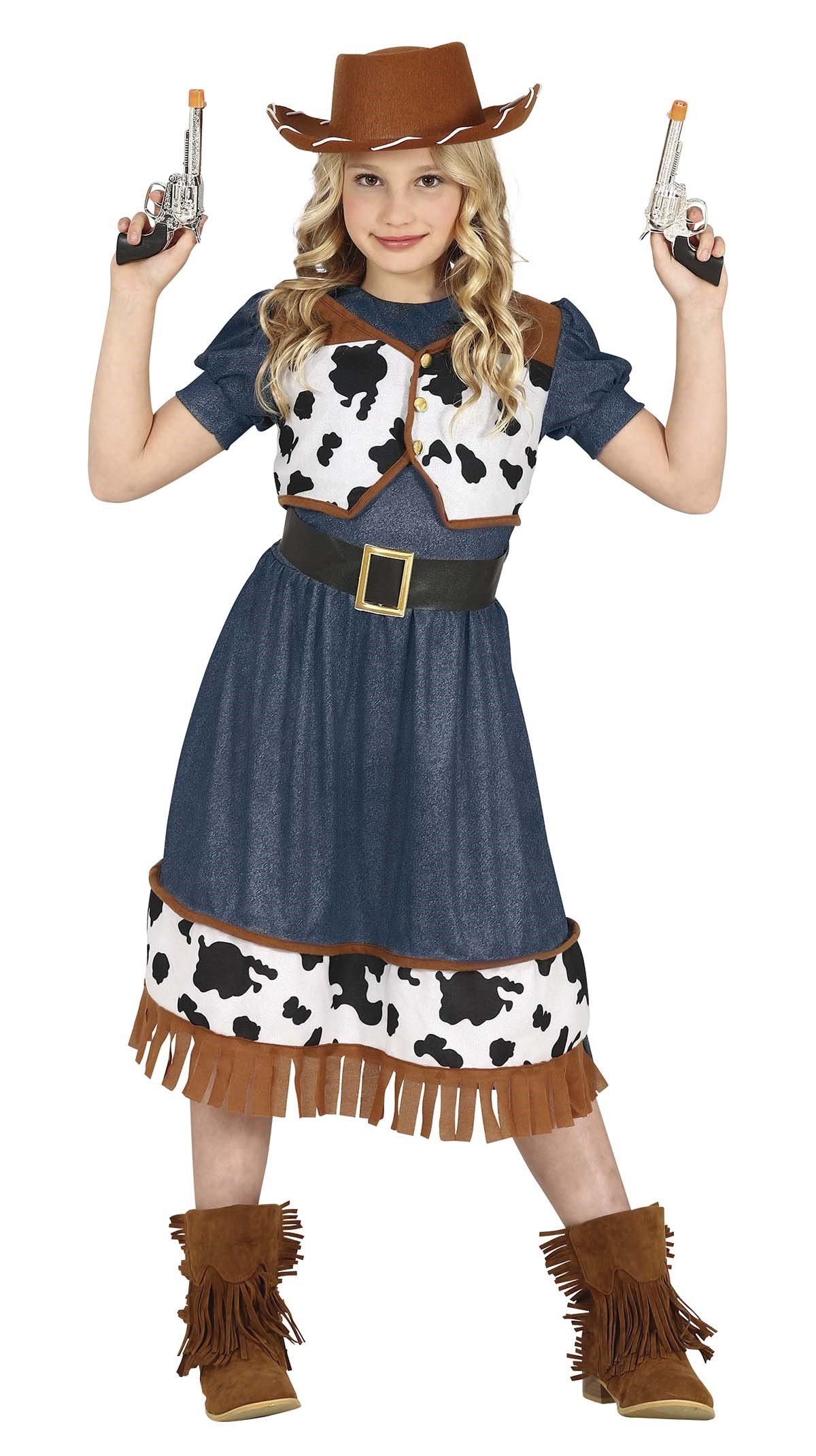 Cowgirl pige kostume | Cowgirl kostume til Fastelavn